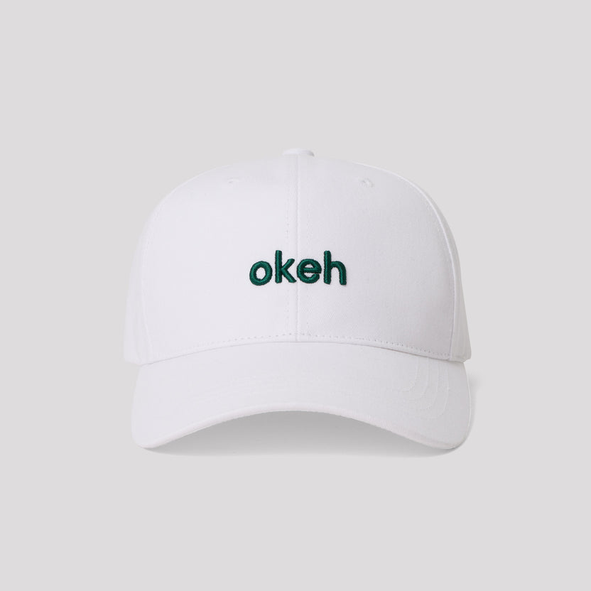 White Okeh Cap | wehitfairways